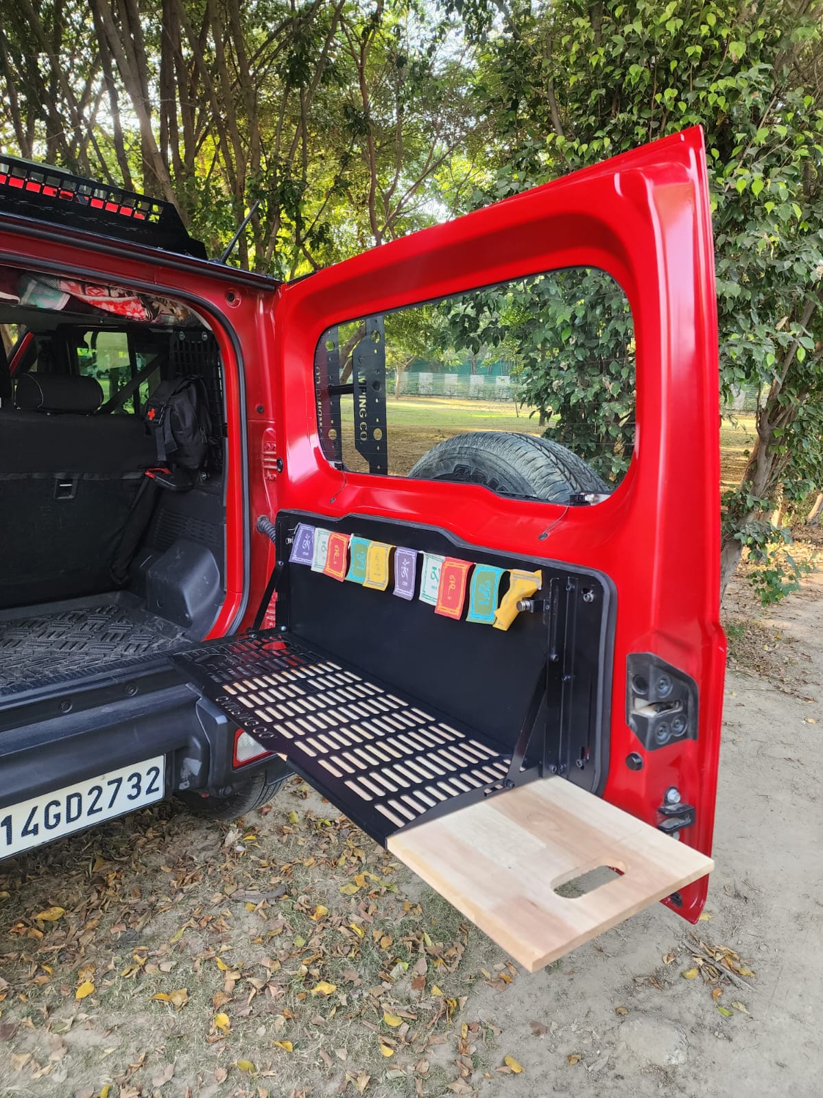 Jimny Expeditions Tailgate Table